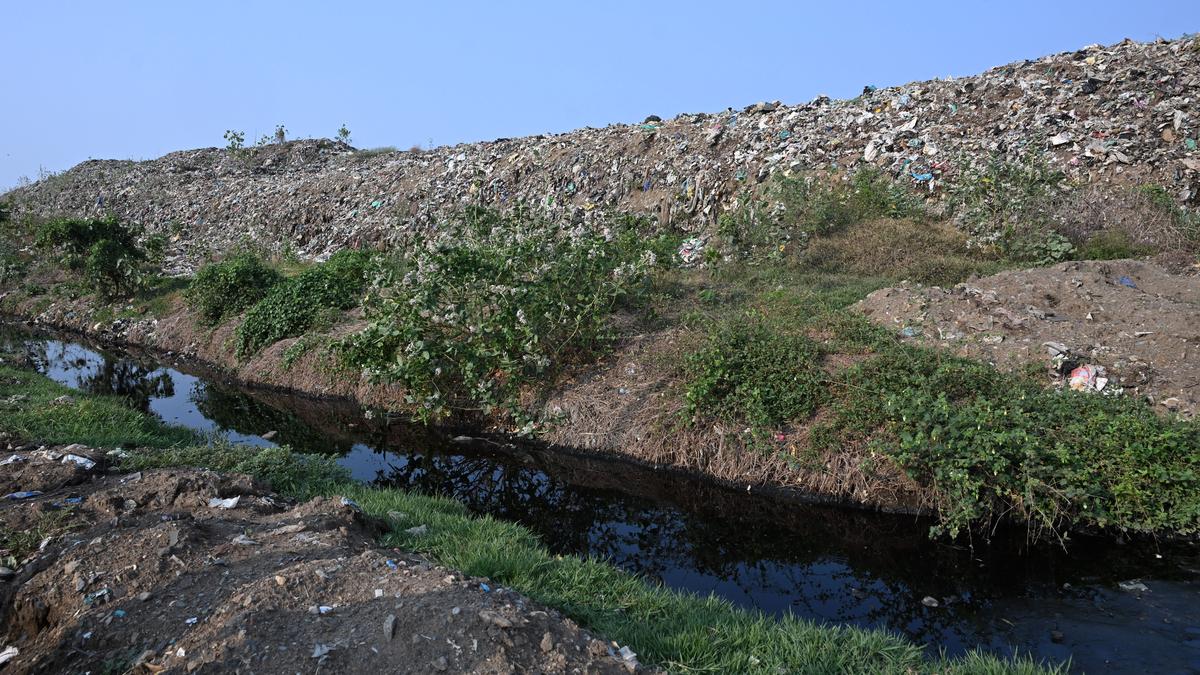 Chennai Corporation to address direct leachate discharge from Perungudi dumpyard into ...